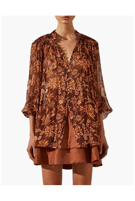 Shona Joy Angelita Button Up Blouse - Brand-Shona Joy : Diahann ...