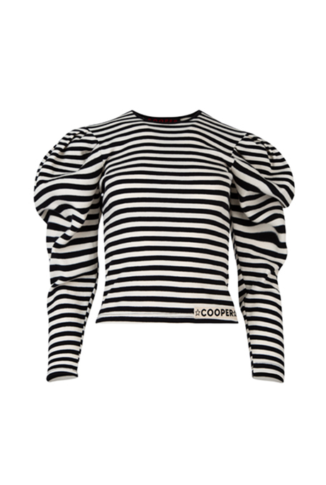 Cooper STRIPEOGRAPHY TOP - Tops : Diahann Boutique - COOPER W21