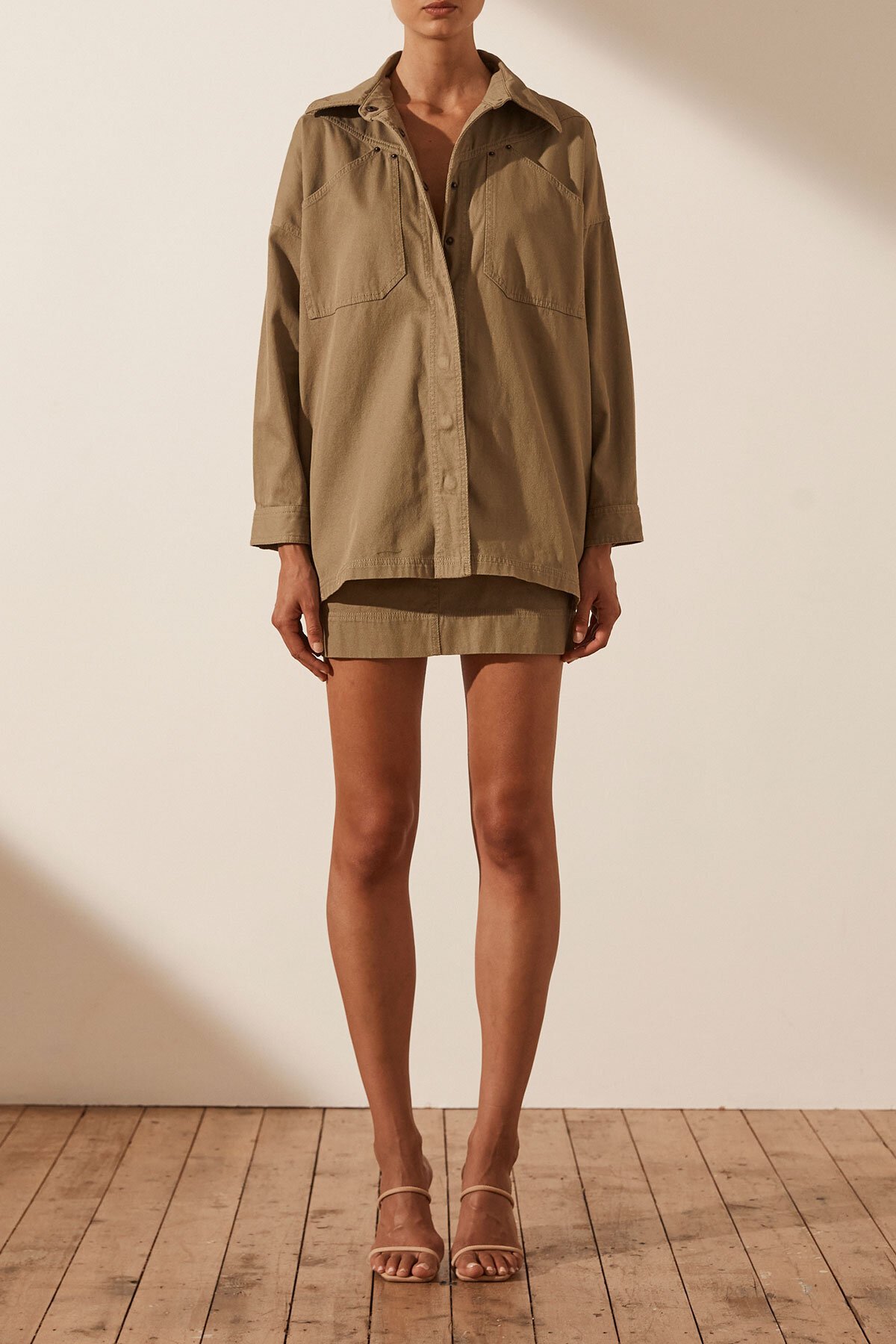 Shona Joy CHIARA OVERSIZED UTILITY SHIRT - Tops : Diahann Boutique ...