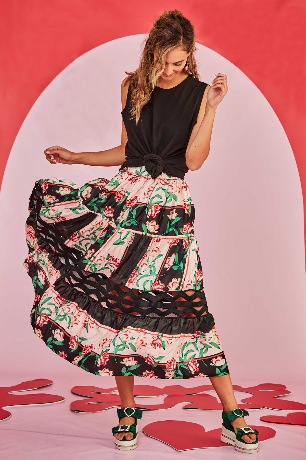 Coop YOU'RE MY BEST BUD SKIRT - Skirts : Diahann Boutique - COOP SP21