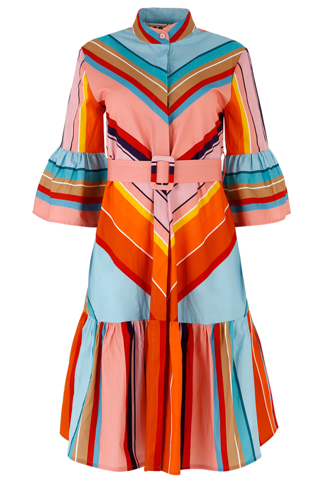 Cooper STRIPE CLUB Dress - Dresses : Diahann Boutique - COOPER PF22