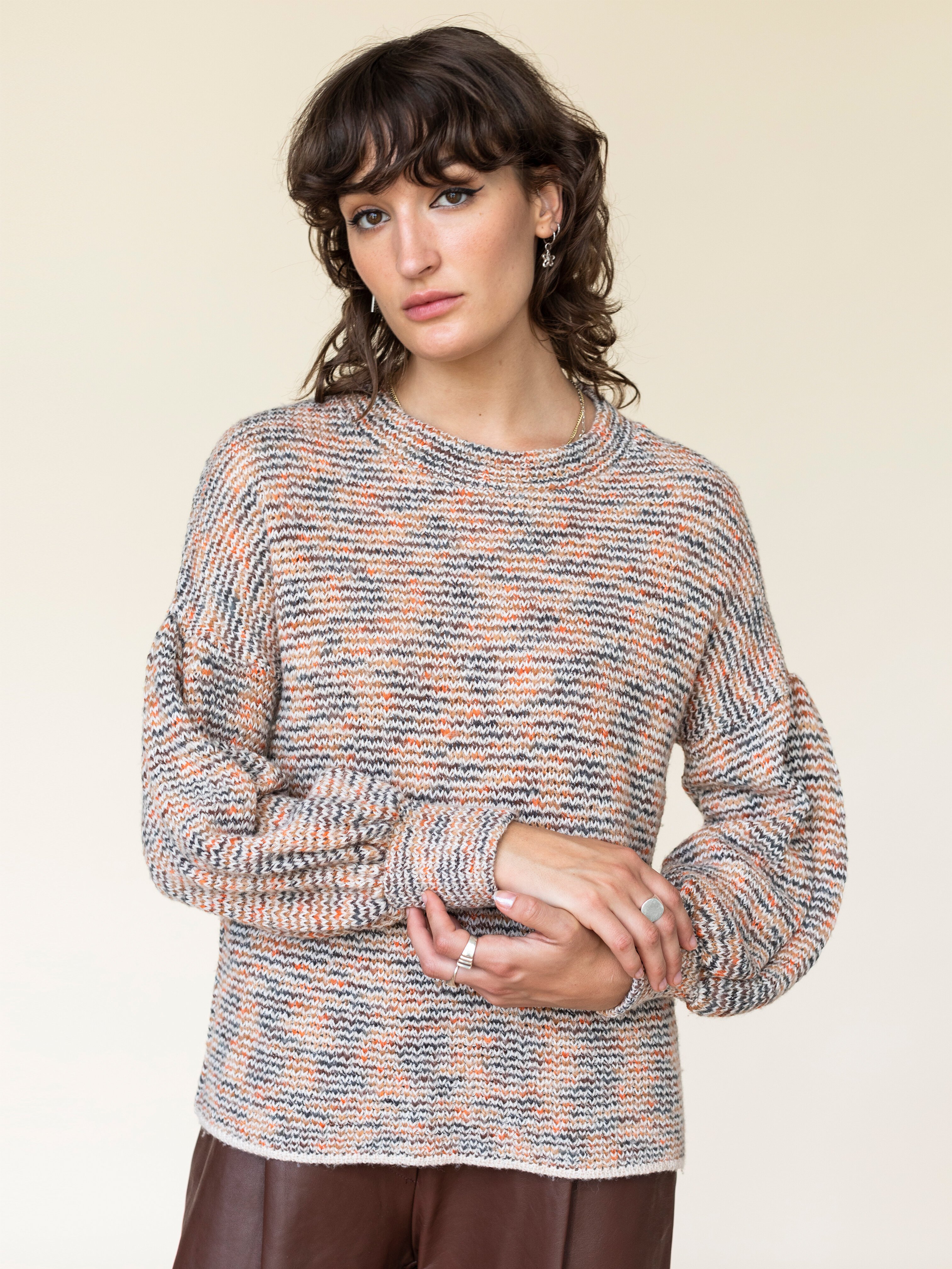 Sabatini THICK SLUB SWEATER - Jumpers : Diahann Boutique - sabatini W22