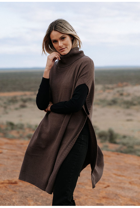 Humidity JUNIPER Poncho - Jumpers : Diahann Boutique - Humidity W22