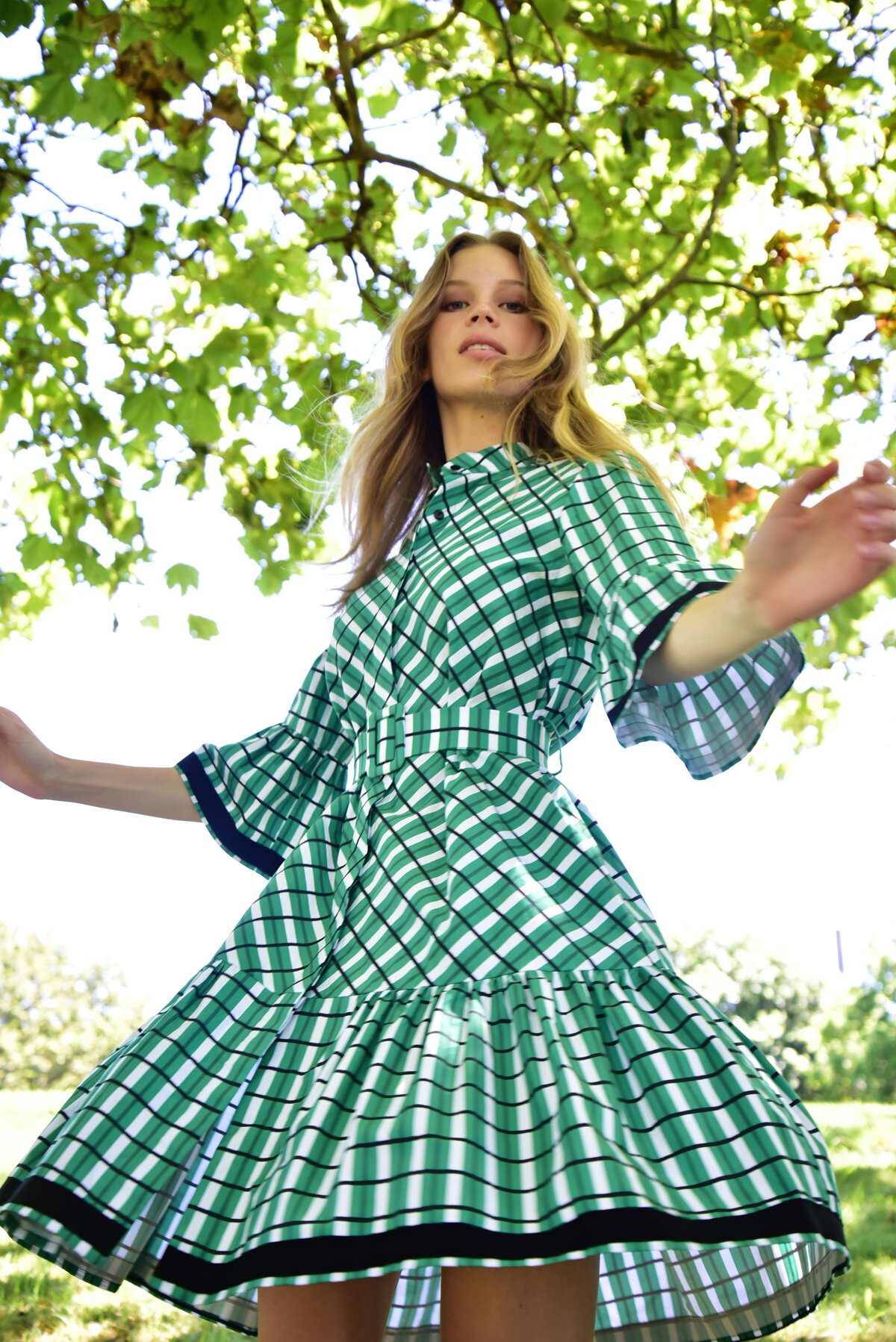 Cooper CHECK CLUB Dress - Dresses : Diahann Boutique - COOPER S22