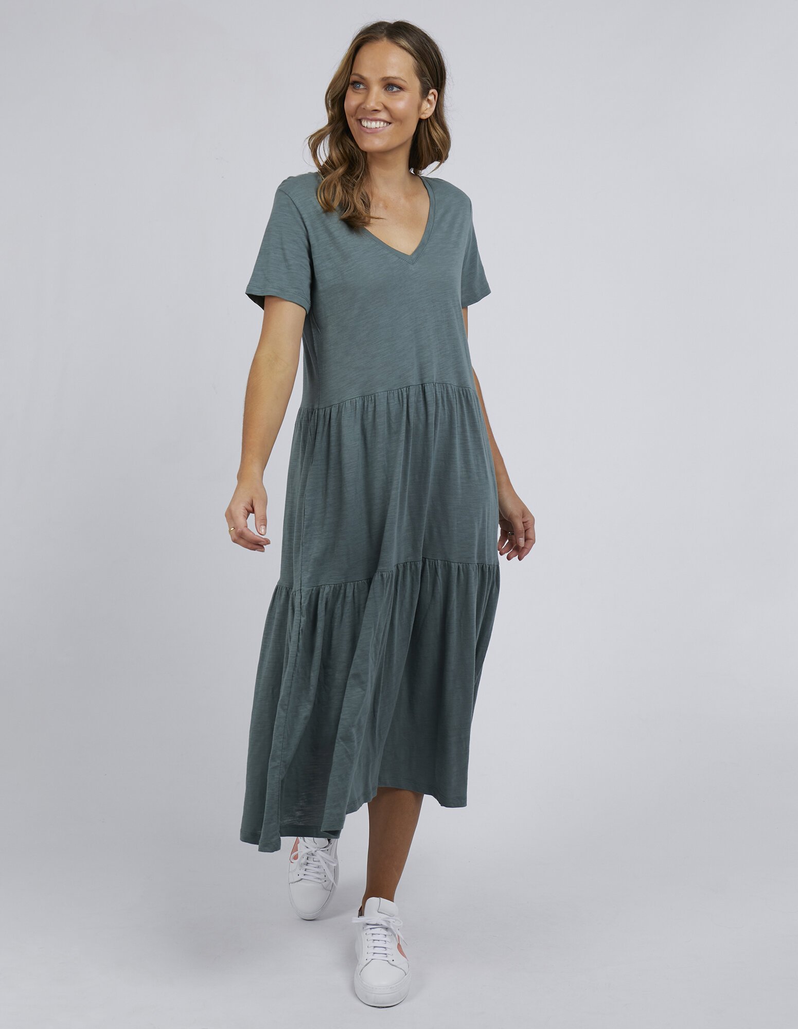 Elm GIGI TIERED MIDI Dress - Brand-Elm : Diahann Boutique - Elm S22