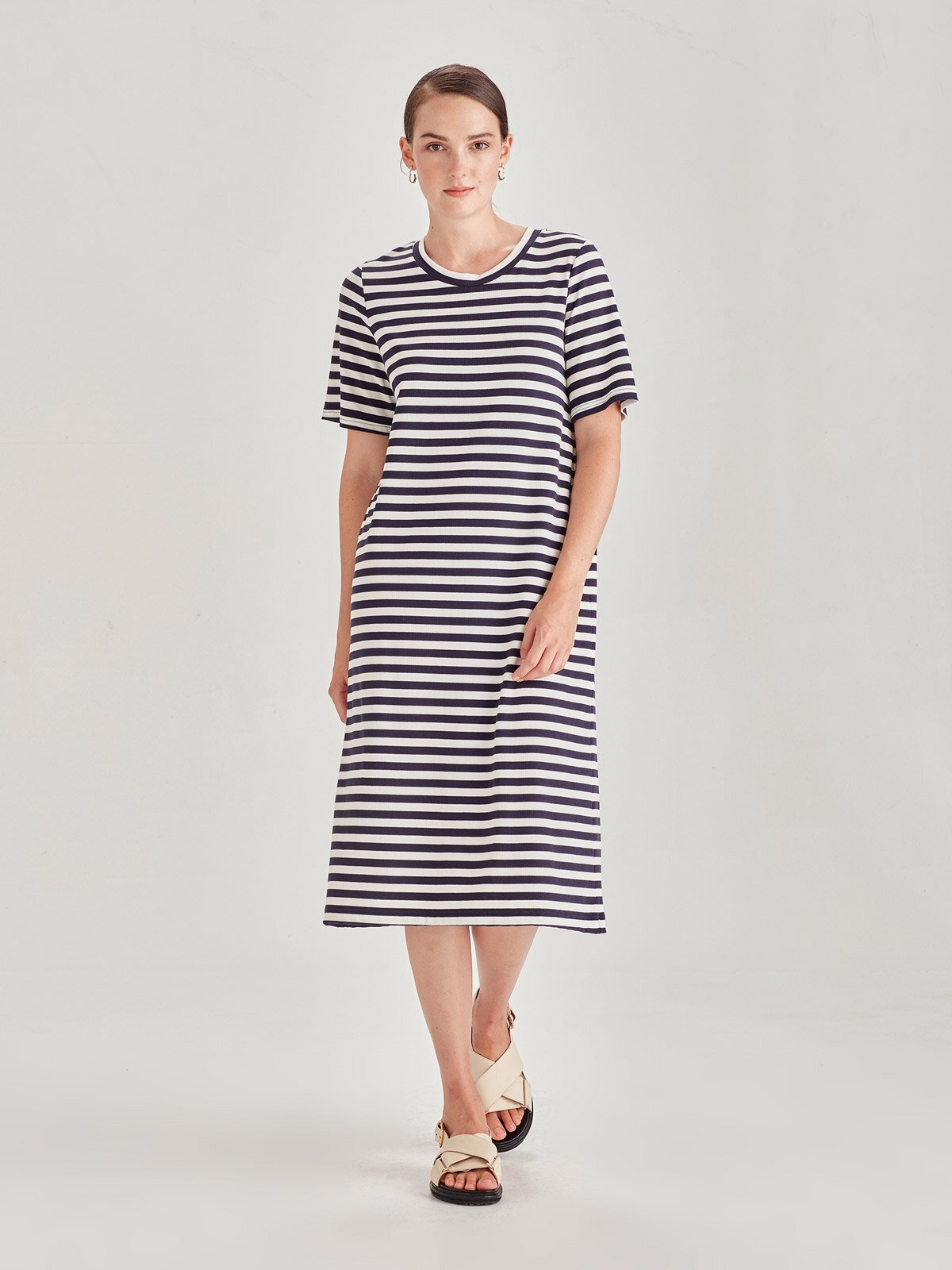 Caroline Sills LILA STRIPE Dress - Dresses : Diahann Boutique ...