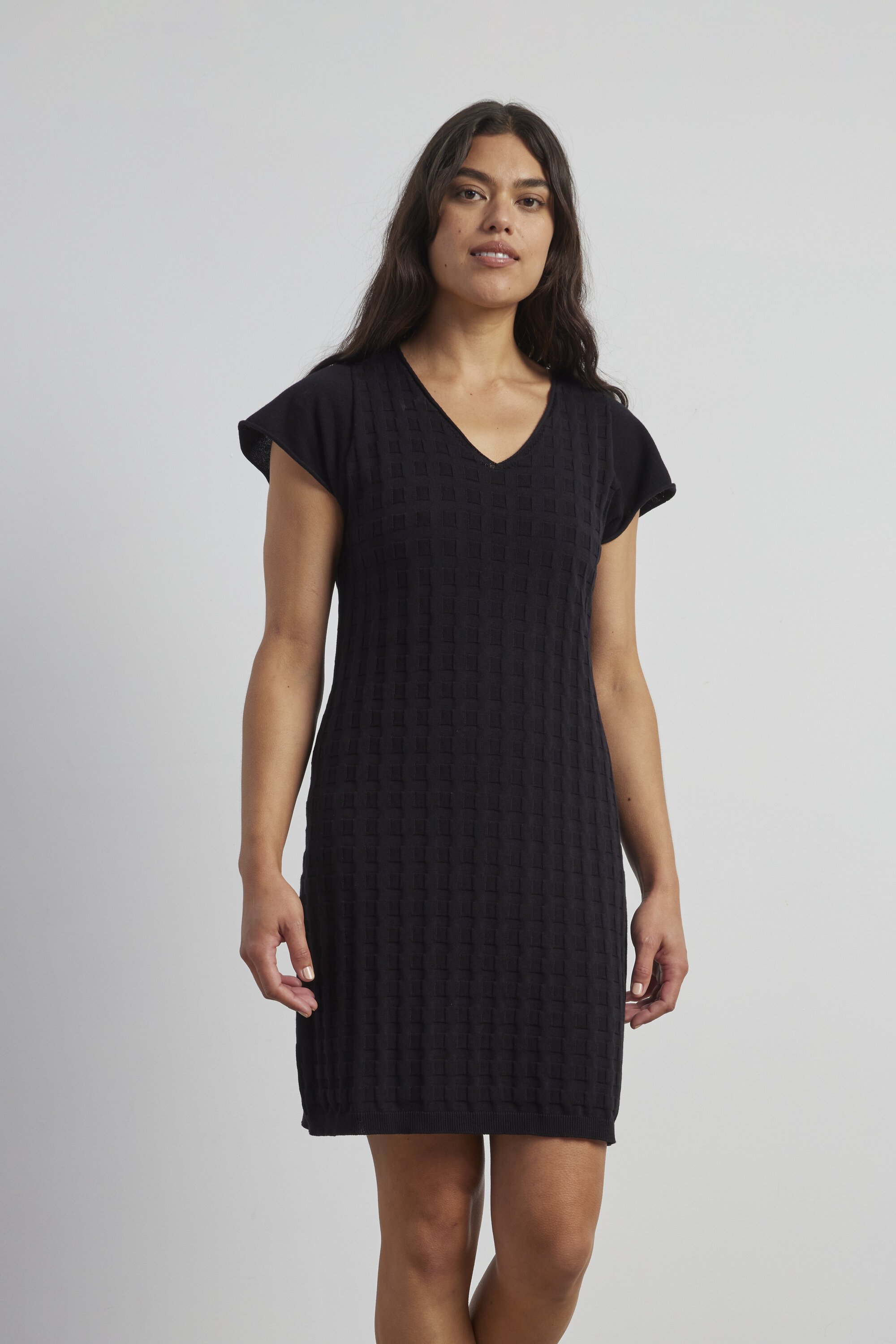 Standard Issue COTTON GRID Dress - Dresses : Diahann Boutique ...