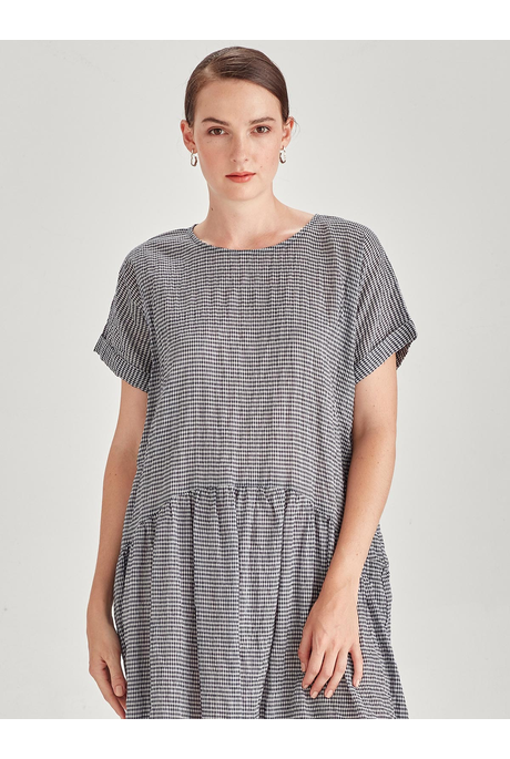 Caroline Sills MAEVE CHECK Dress - Dresses : Diahann Boutique ...