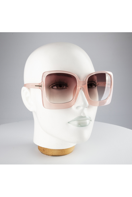 Happy To Sit On Your Face Acid Pink Accessories Sunglasses Diahann