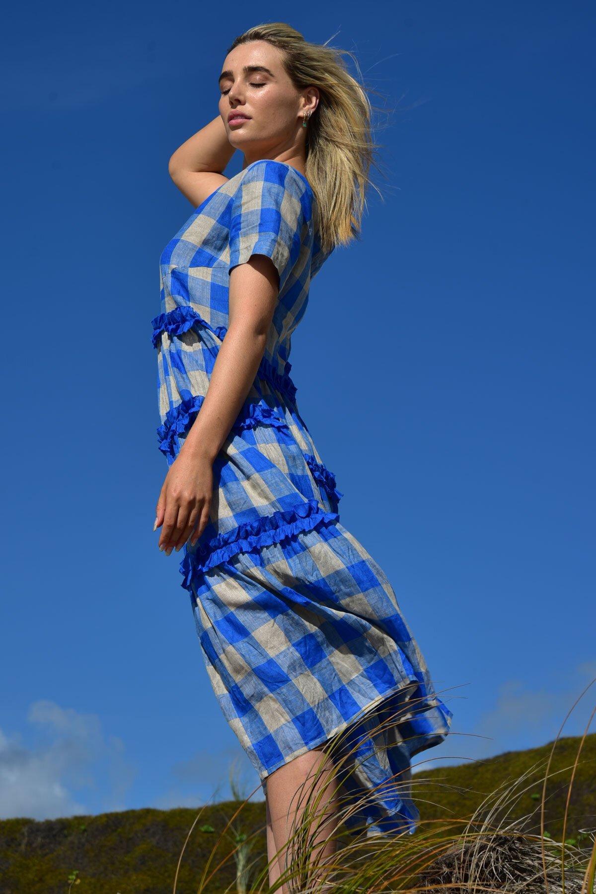 Cooper GINGHAM STYLE Dress - Dresses : Diahann Boutique - COOPER S22