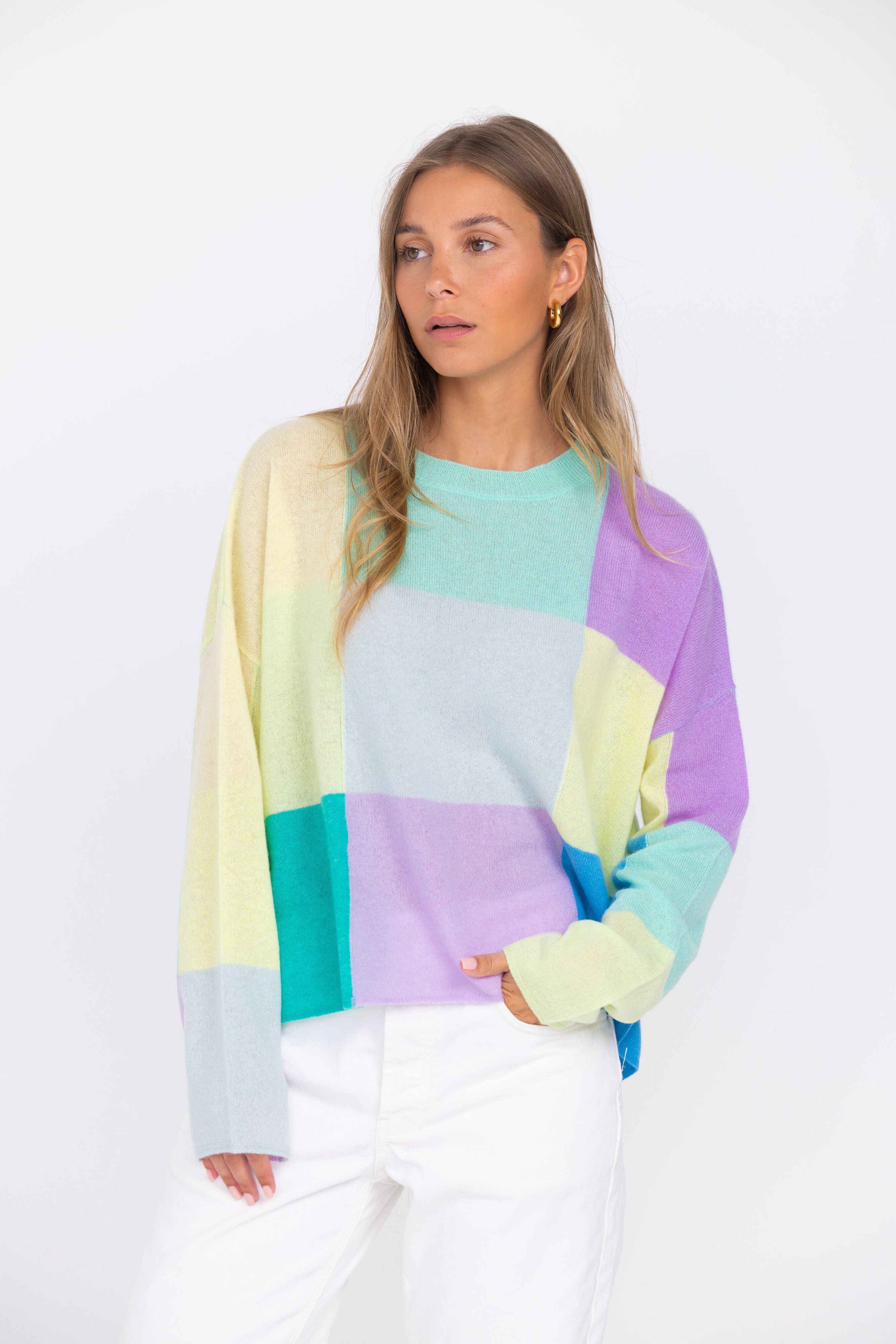 Crush PATCHWORK DIDI Jumper - Jumpers : Diahann Boutique - Crush W23
