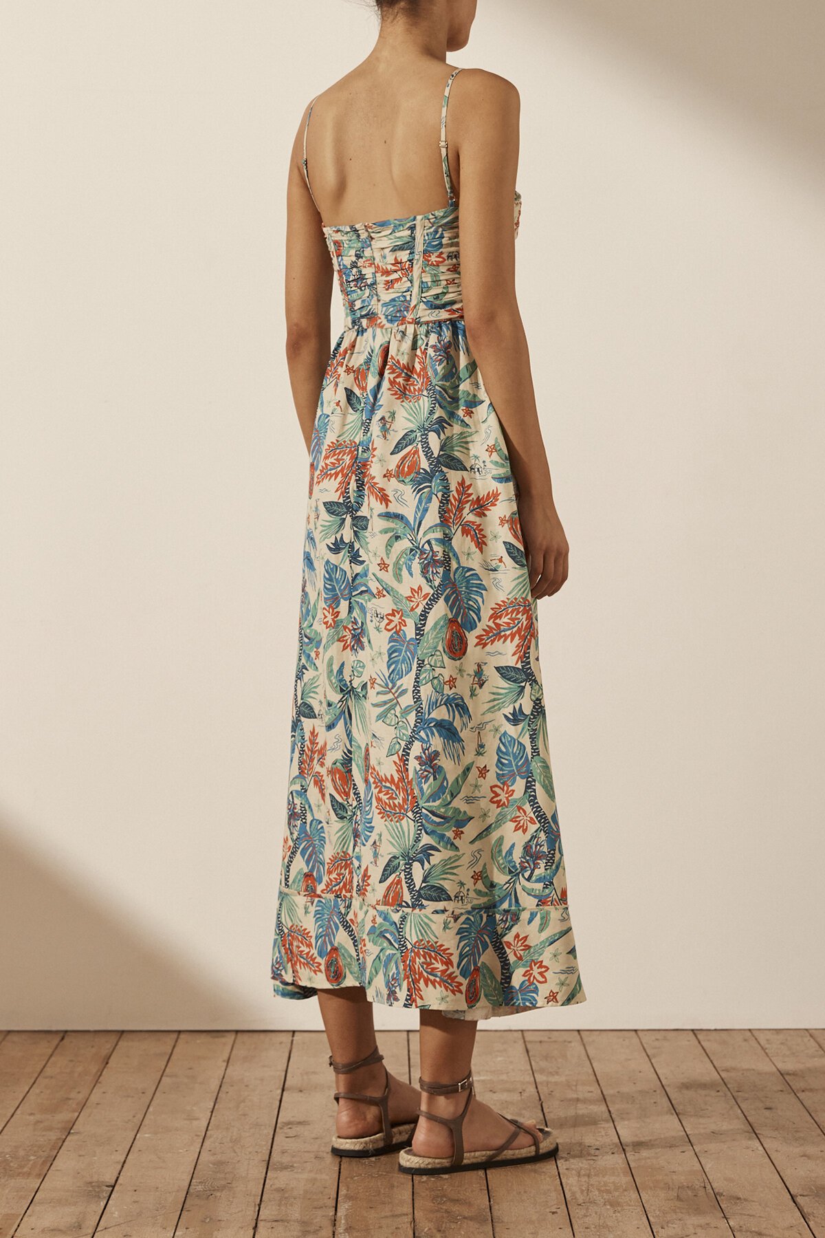 Shona Joy MAHALO RUCHED PANEL MIDI Dress - Dresses : Diahann Boutique ...