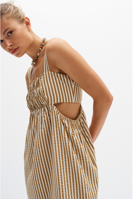 Shona Joy HELE CUT OUT RUCHED MIDI Dress - Dresses : Diahann Boutique ...