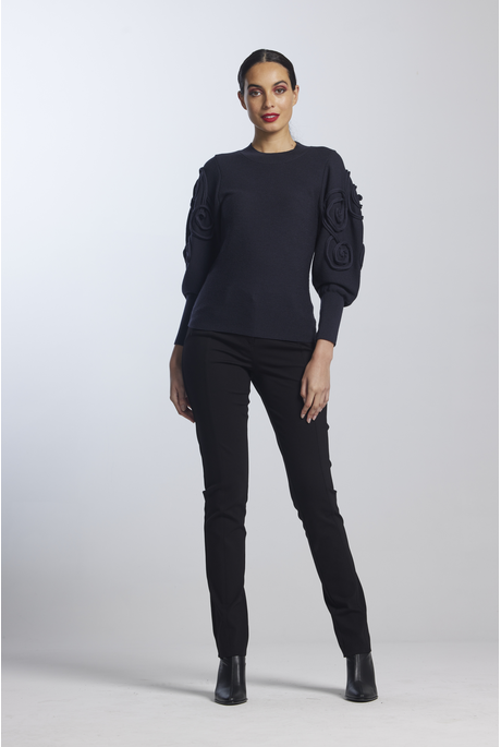 Paula Ryan CORNELLI SLEEVE FITTED Jumper(2 Colours) - Jumpers : Diahann ...
