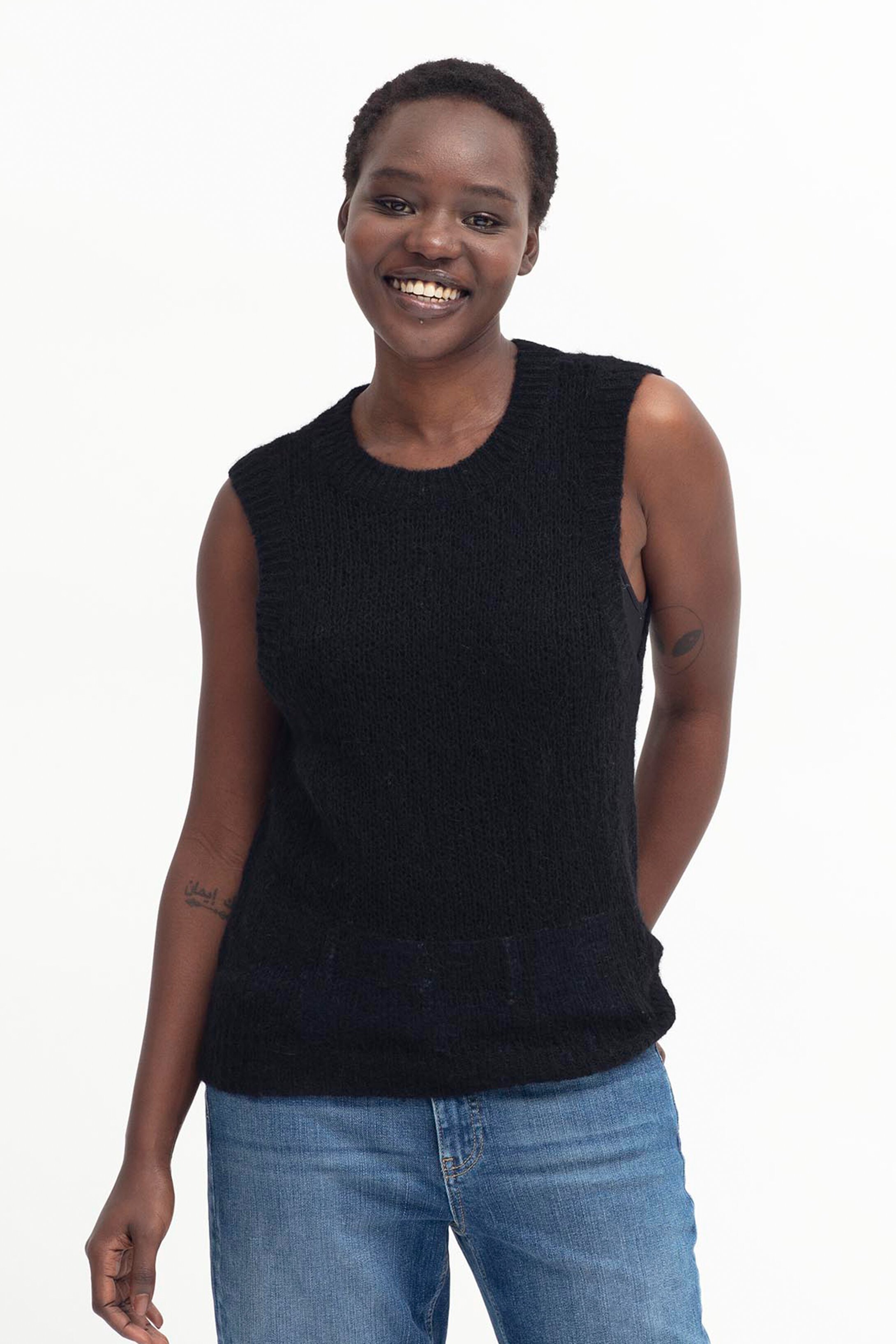 Elk STROP KNIT Vest - Tops : Diahann Boutique - Elk W23