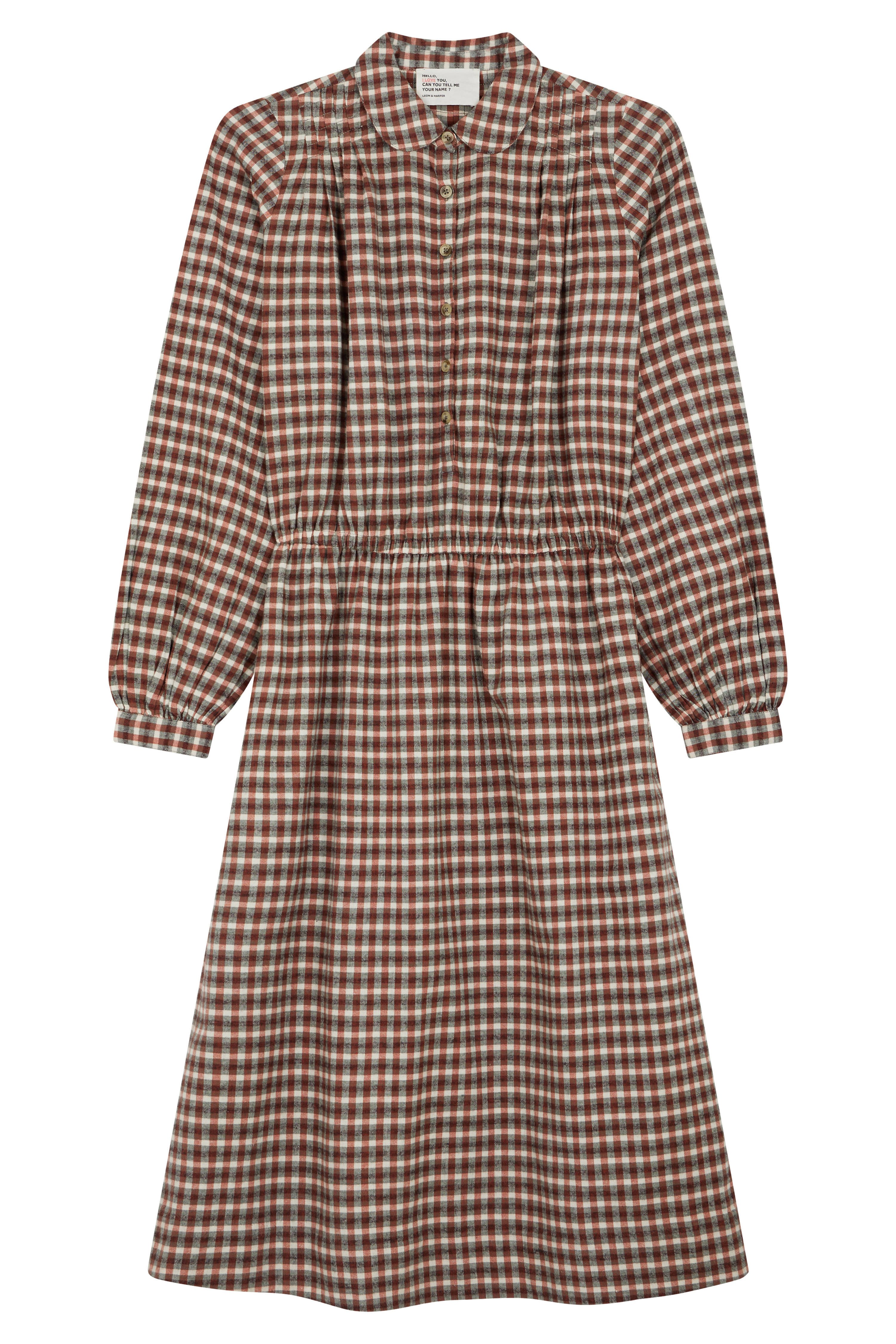 Leon and Harper ROCKET CHECK Dress(2 colours) - Dresses : Diahann ...