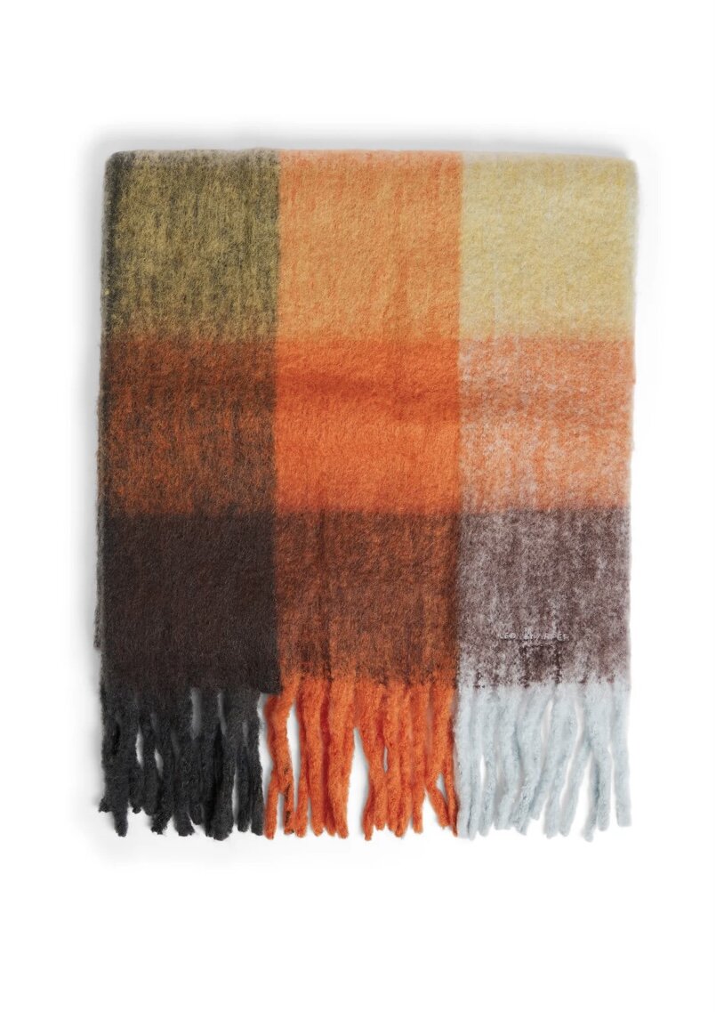 Leon and Harper ELTON CHECK Scarf - Accessories-Scarves : Diahann ...