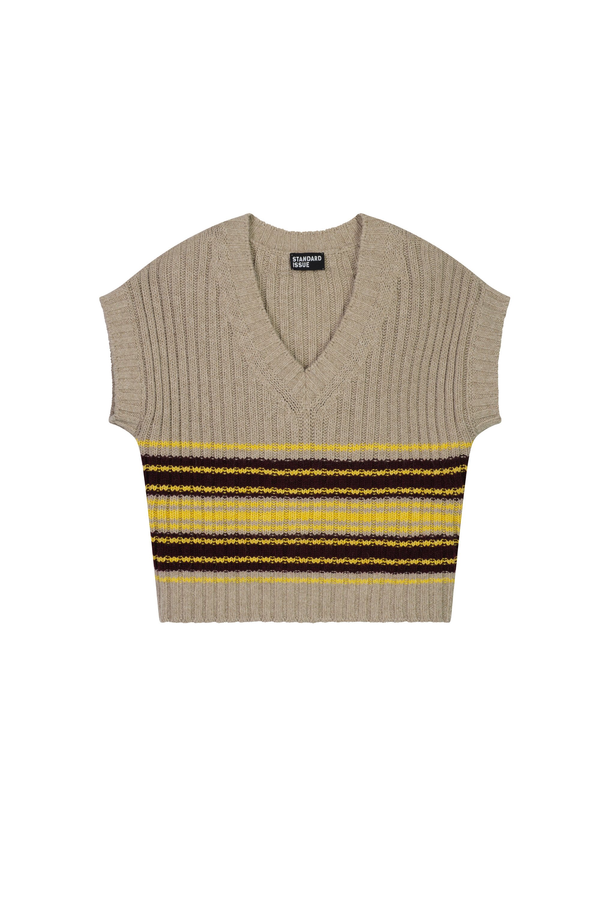 Standard Issue AMENCO SPRINTER STRIPE Vest - Jumpers : Diahann Boutique ...