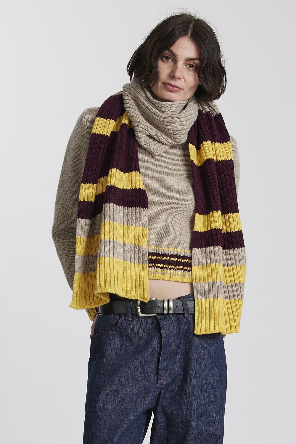 Standard Issue AMENCO SPRINTER STRIPE Scarf - Accessories-Scarves ...