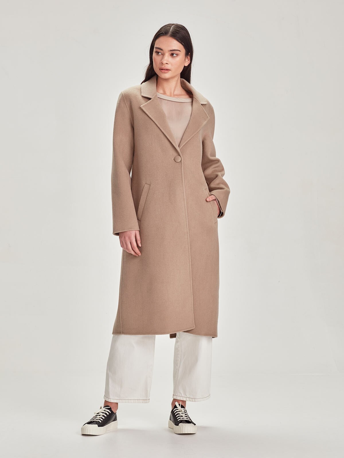 Caroline Sills GENEVA WOOL Coat - Jackets & Coats : Diahann Boutique ...