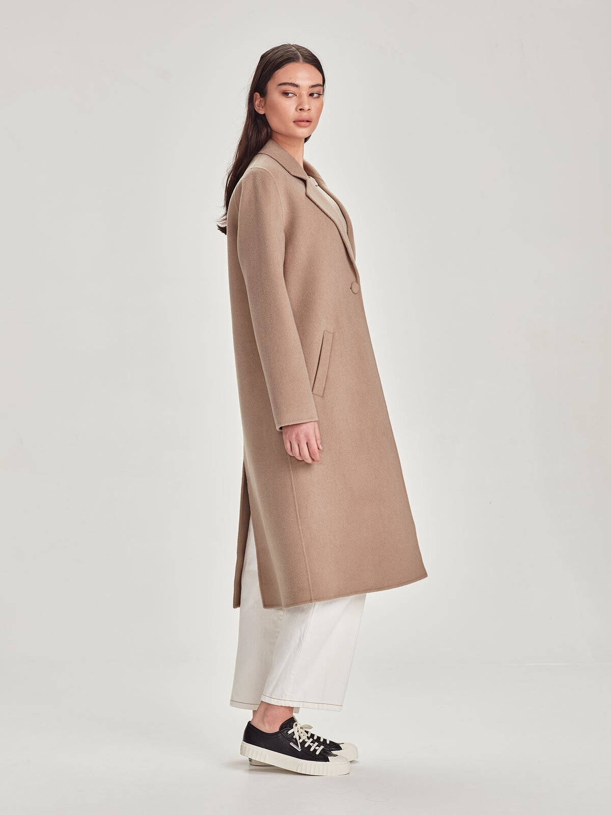 Caroline Sills GENEVA WOOL Coat - Jackets & Coats : Diahann Boutique ...