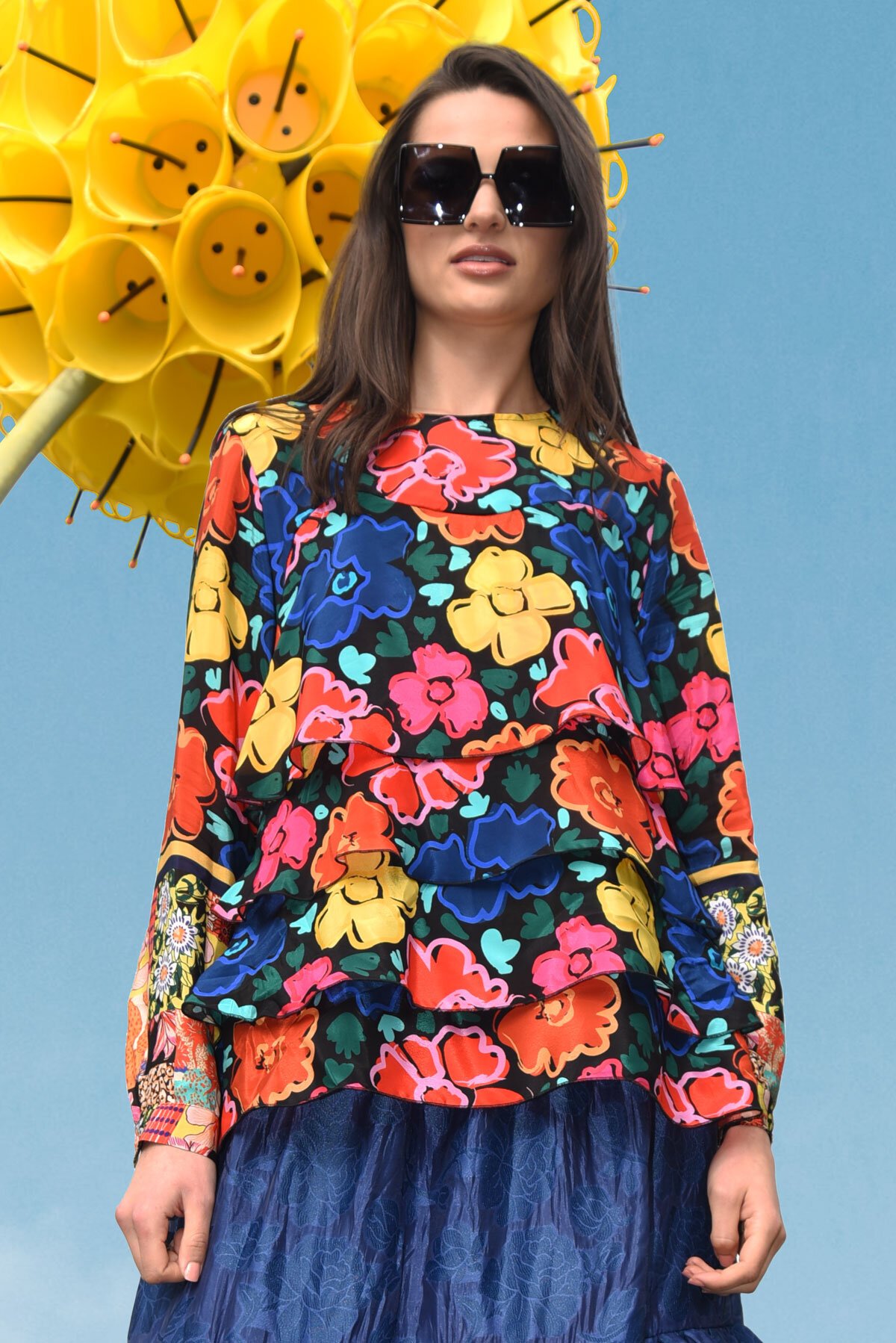 Curate LET'S FLOUNCE Top - Tops : Diahann Boutique - Curate PF23