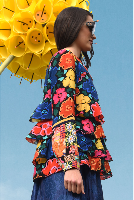 Curate LET'S FLOUNCE Top - Tops : Diahann Boutique - Curate PF23