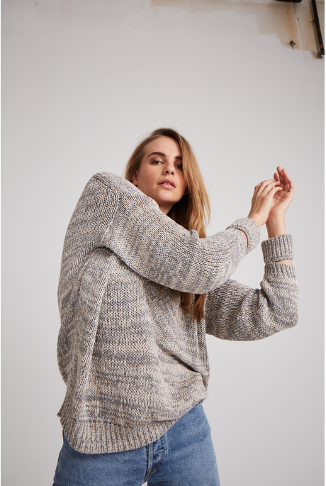 Estilo Emporio Link Metallic Jumper - Jumpers : Diahann Boutique 