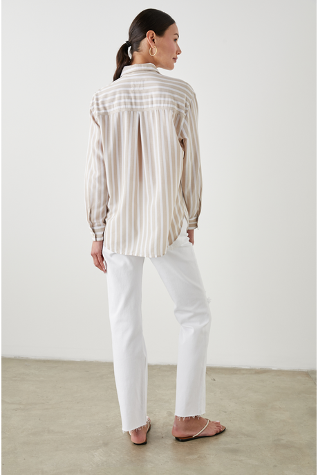 Rails ELLE NATURAL STRIPE Shirt - Tops : Diahann Boutique - Rails W23