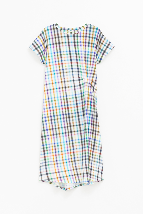 Elk HOLJA CHECK Dress - Dresses : Diahann Boutique - Elk S23
