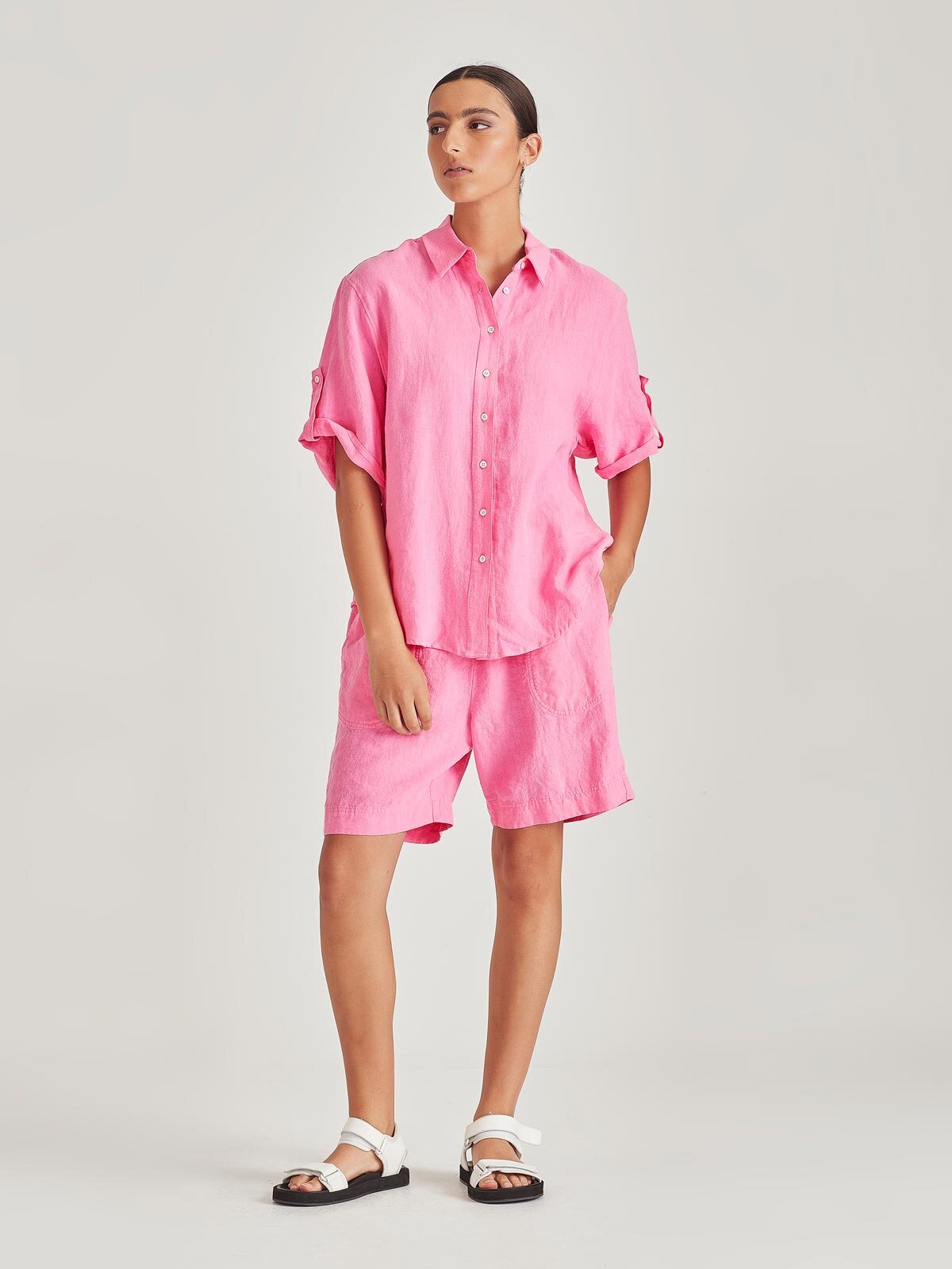 Sills JAY LINEN Shirt - Tops : Diahann Boutique - CAROLINE SILLS S23