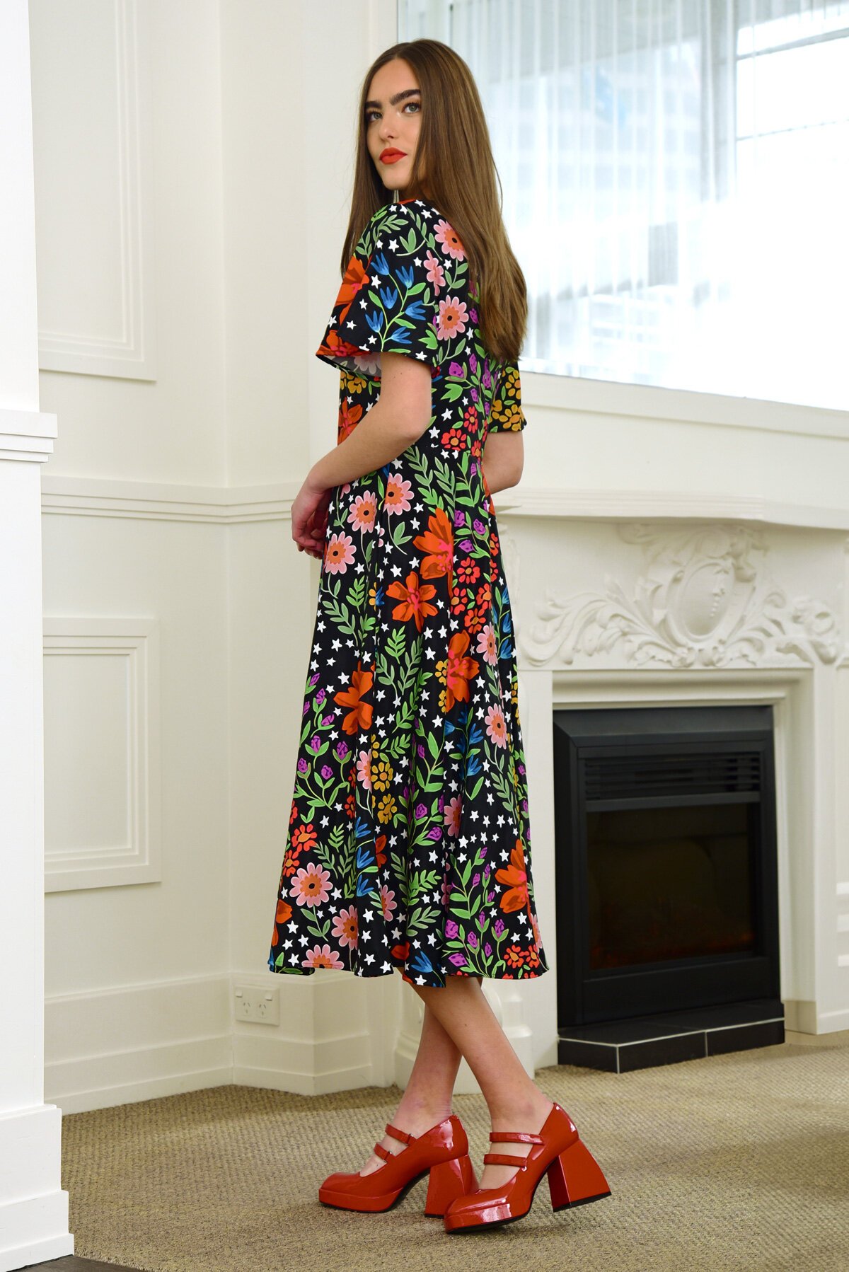 Curate SWIRL STORY Dress - Dresses : Diahann Boutique - Curate PF24