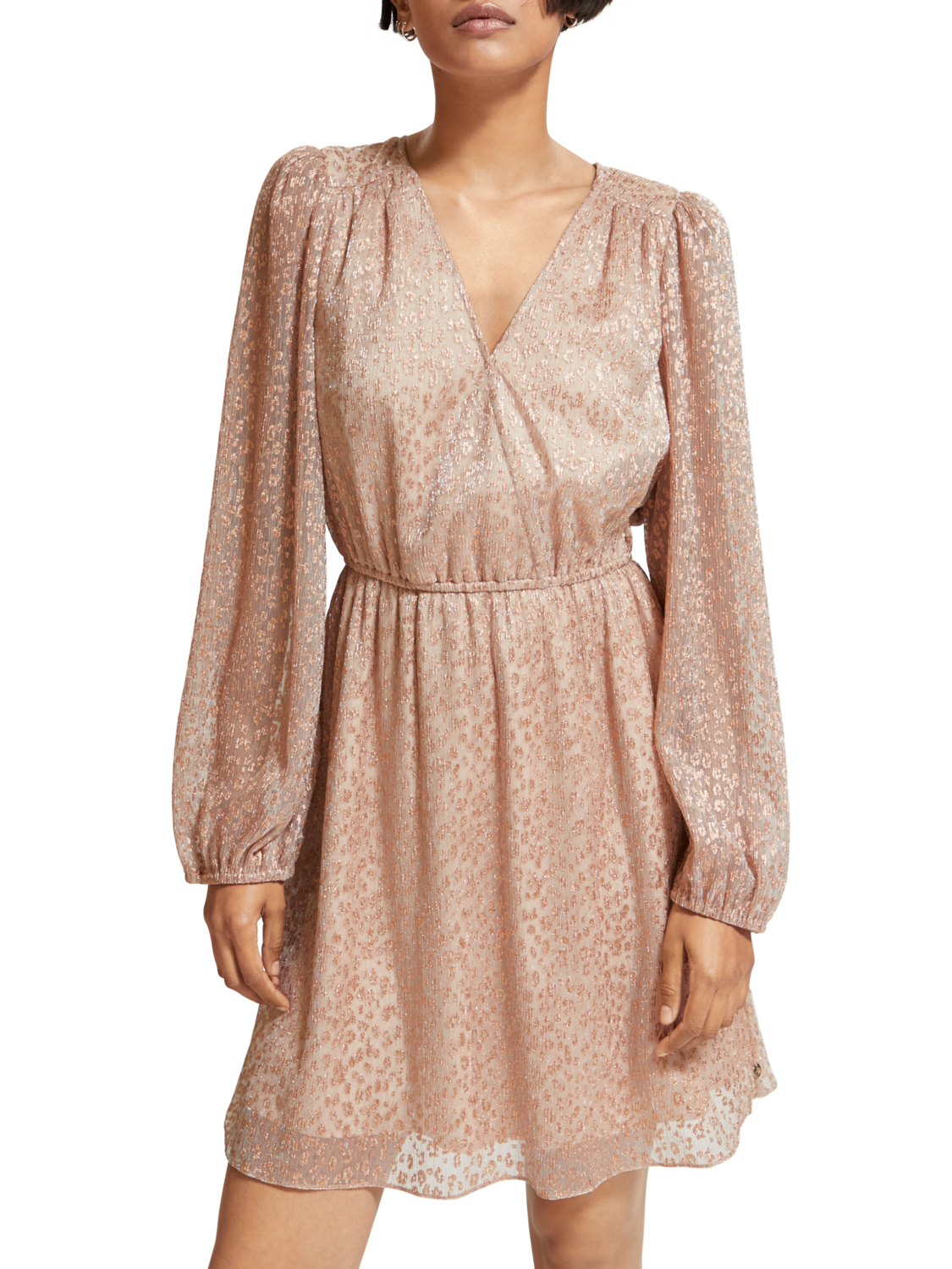 Scotch and Soda METALLIC MINI Dress - Dresses : Diahann Boutique ...