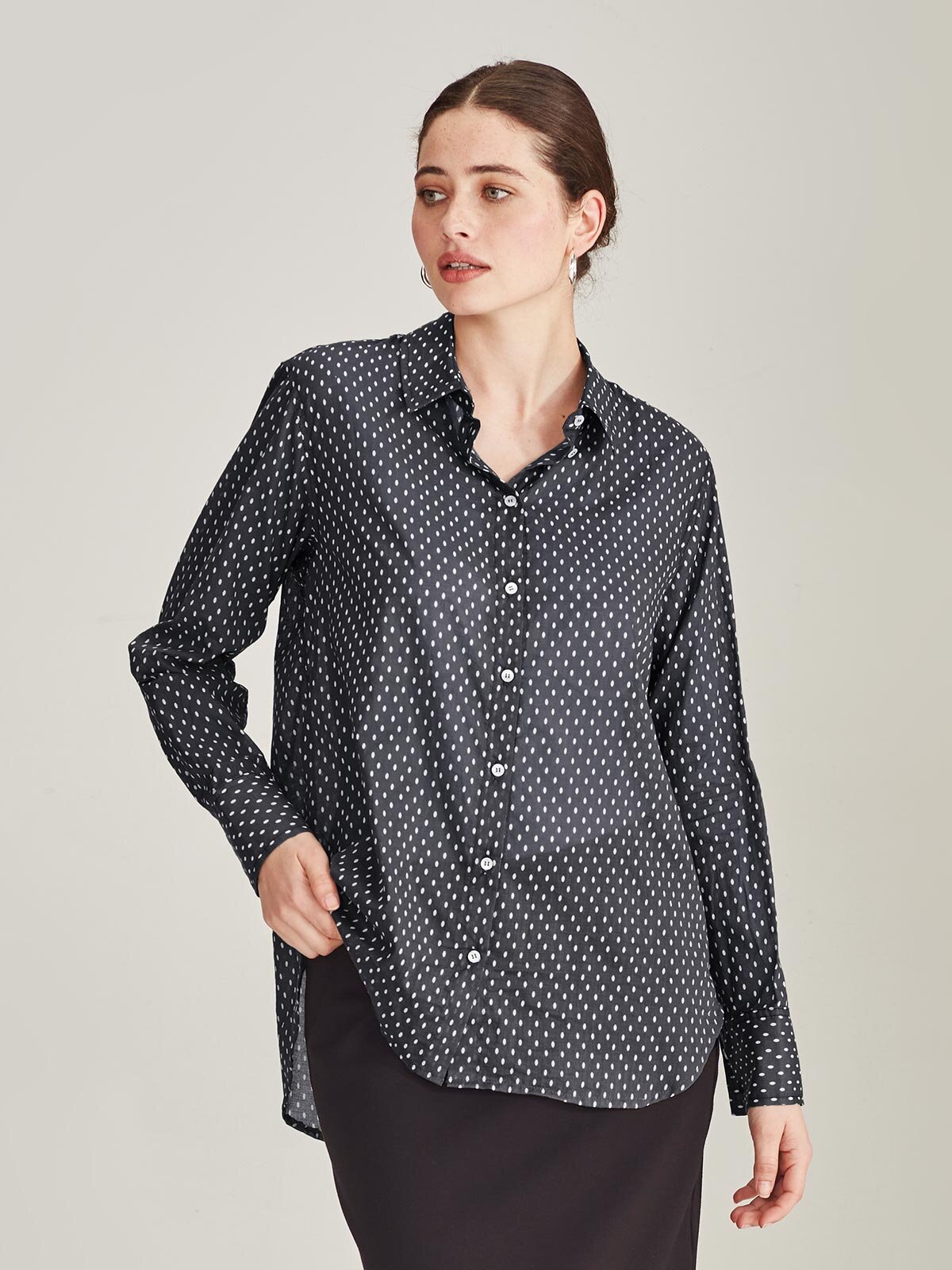Sills PORTO SPOT Shirt - Tops : Diahann Boutique - CAROLINE SILLS W24