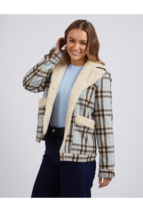 Foxwood DEMI CHECK Jacket - Jackets & Coats : Diahann Boutique - Foxwood W24