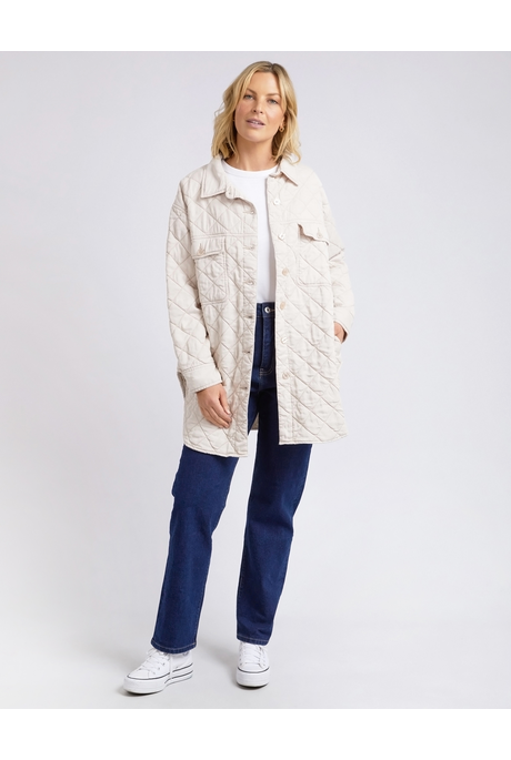 Elm KATIE QUILTED Shacket - Jackets & Coats : Diahann Boutique - Elm W24