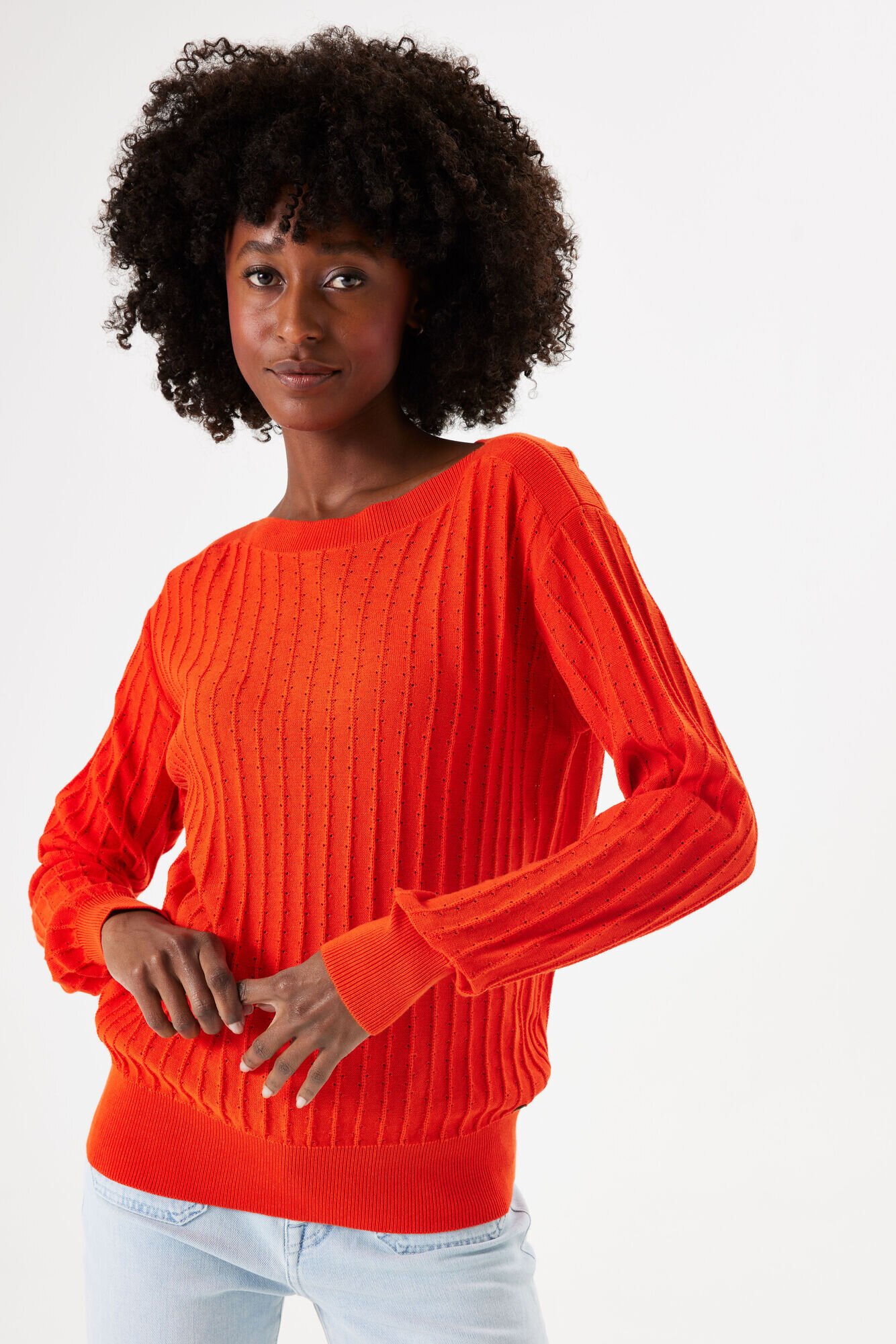 Garcia ORANGE Pullover - Tops : Diahann Boutique - Garcia S24
