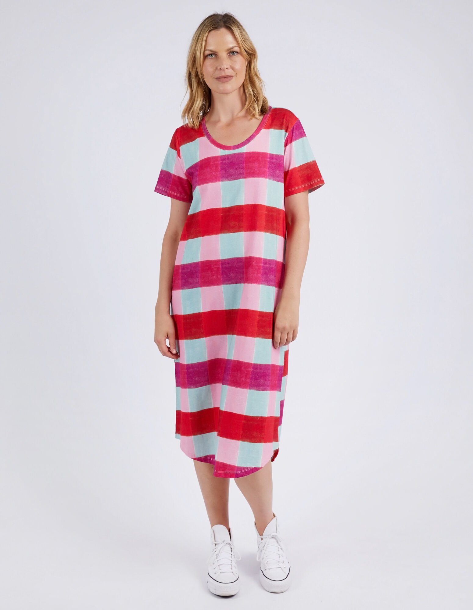 Elm MONOCO CHECK Dress - Dresses : Diahann Boutique - Elm S24