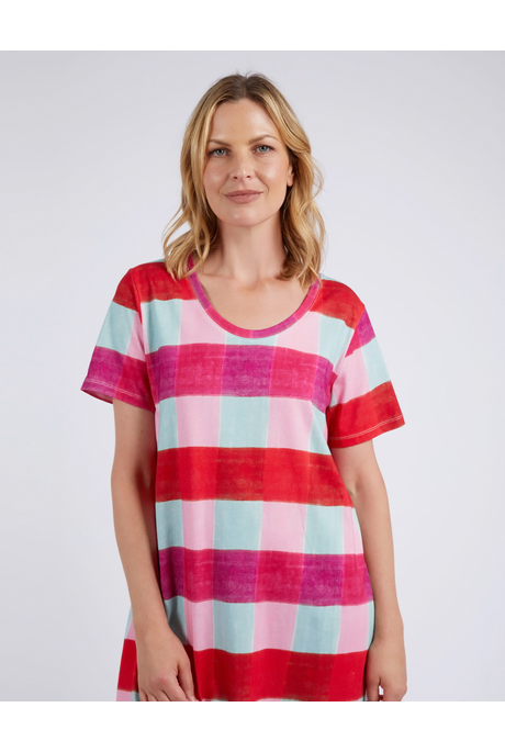 Elm MONOCO CHECK Dress - Dresses : Diahann Boutique - Elm S24