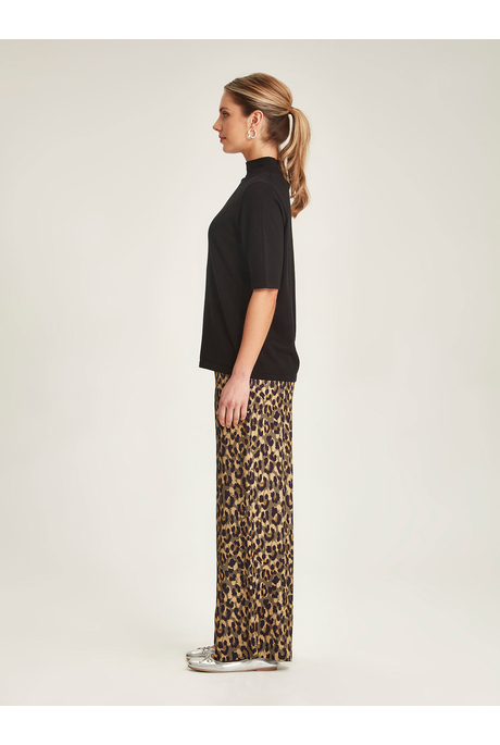 Sills CARRIE LEOPARD Pant - Pants : Diahann Boutique - CAROLINE SILLS W25